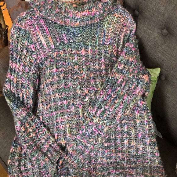 Sweaters | Knit Multicolor Sweater | Poshmark